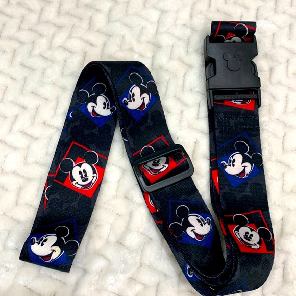 Disney | Other | Disney Mickey Mouse Luggage Strap Mickey 2 Images ...